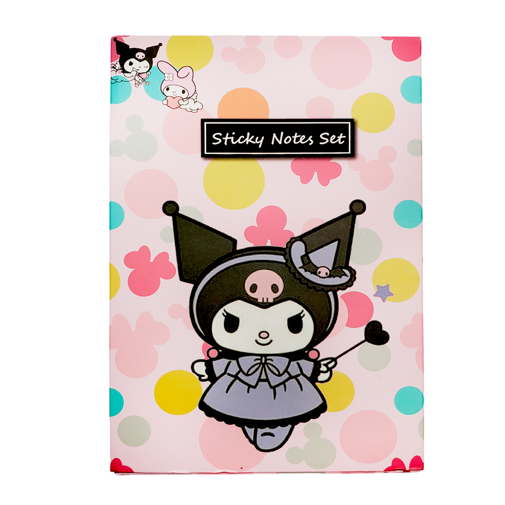 Libreta de post-it - Kuromi – Tienda Muna